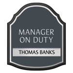 MTMC Sign Store | manager on duty signs charleston sign styles