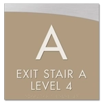 MTMC Sign Store | stairs elevator signs stratus sign styles